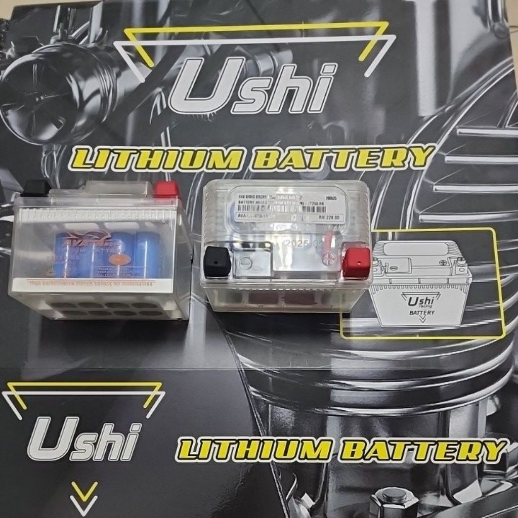 LITHIUM BATTERY USHI [AVATA] YTZ5S-BS (26.4 WH)Y15ZR/LC135 V2-V8/FZ150I ...