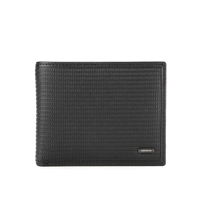 OBERMAIN RFID Short Wallet / Genuine Leather / Black / OBW321G2 ...