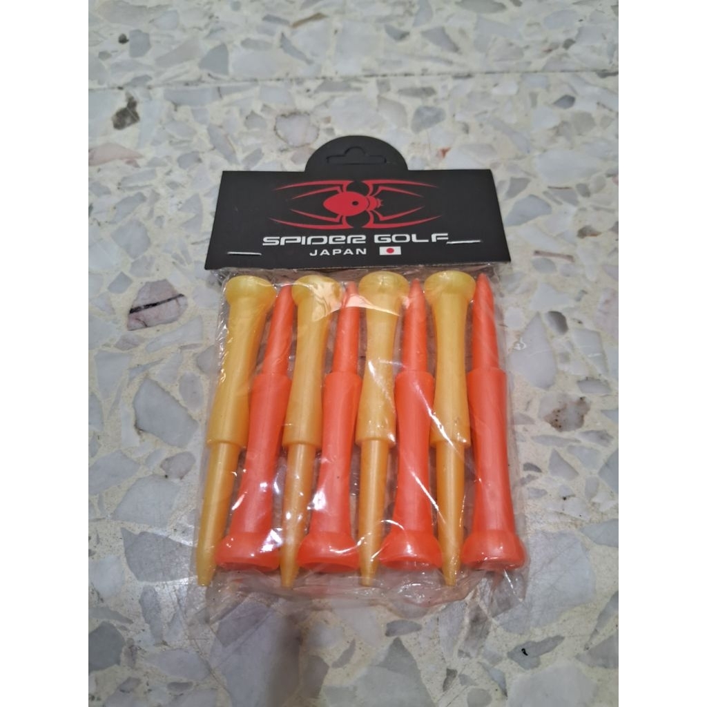[Ready Stock] Golf Step Tees Plastic 70mm (8 pcs/pack) | Shopee Malaysia