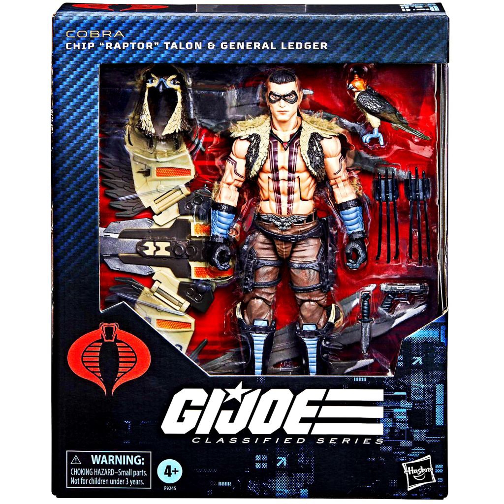 G.I. Joe Classified Series Chip Raptor Talon General Ledger 6 Inch GI ...
