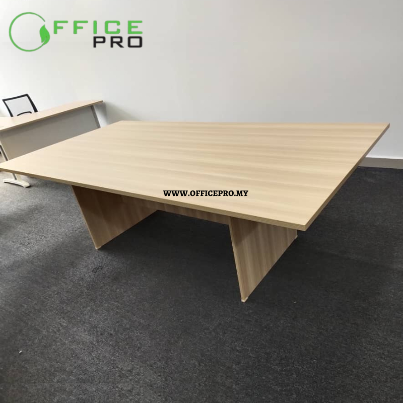 Rectangular Meeting Table Conference Table 会议桌 6 Feet/8 Feet Maple ...