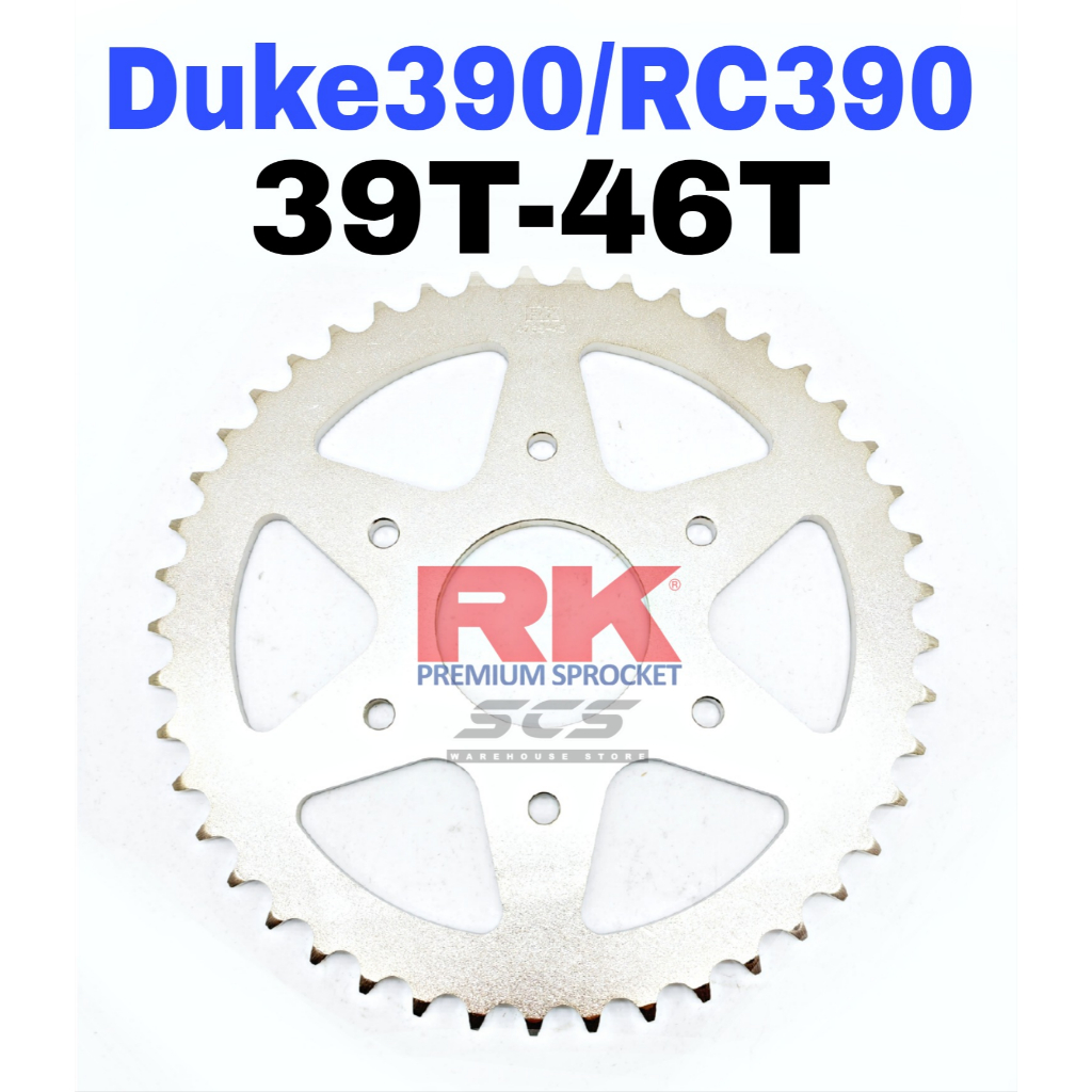 RK Original Rear Sprocket KTM Duke 390 RC 200 RC 250 RC390 RC250 RC200 ...