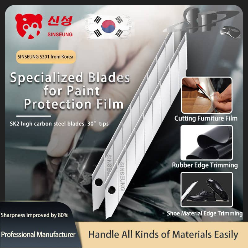 SINSEUNG S301 30' 9MM CUTTER BLADE, KOREA PRODUCT, SPECIALLY IN TINT, ART AND LEATHER INDUSTRIAL ...