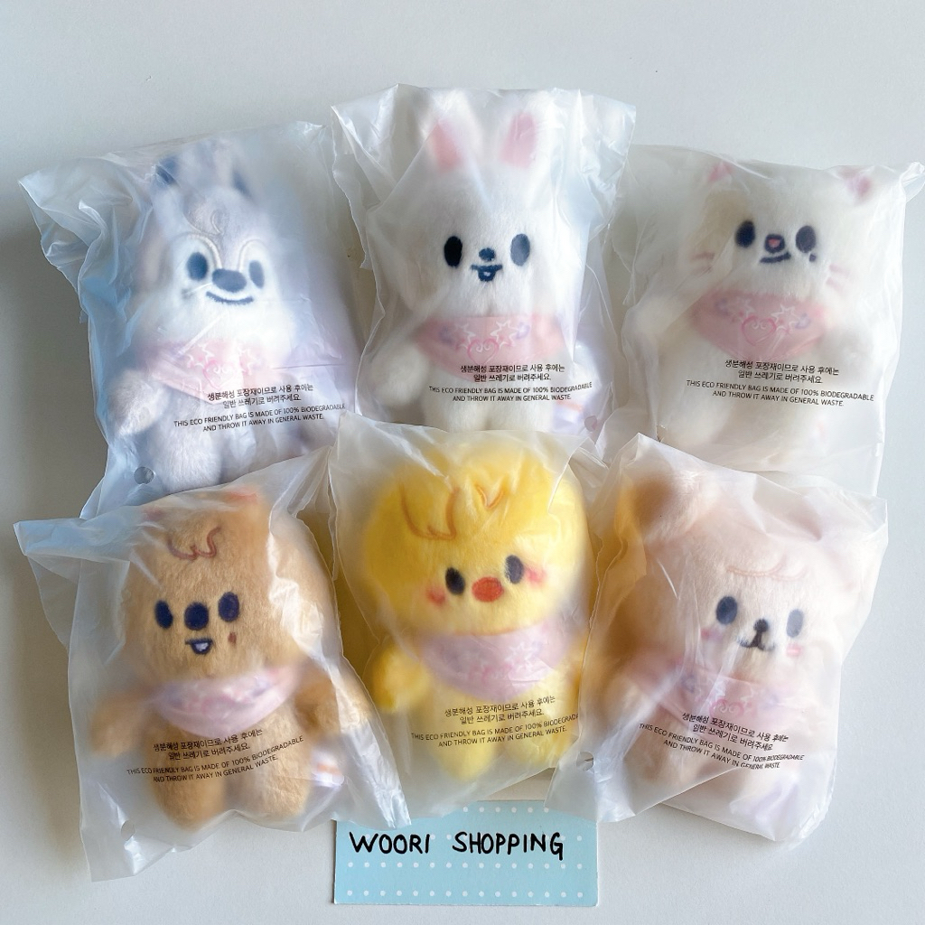 STRAY KIDS 5th FANMEETING SKZ 5’CLOCK SKZOO 10CM PLUSH SEALED | Shopee ...