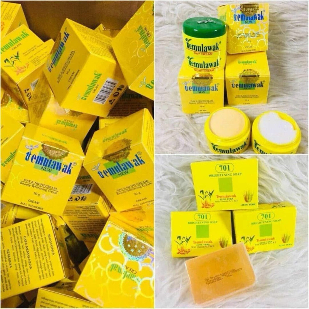 CREAM TEMULAWAK SET 3in1 (Sabun, Day&Night Cream) | Shopee Malaysia
