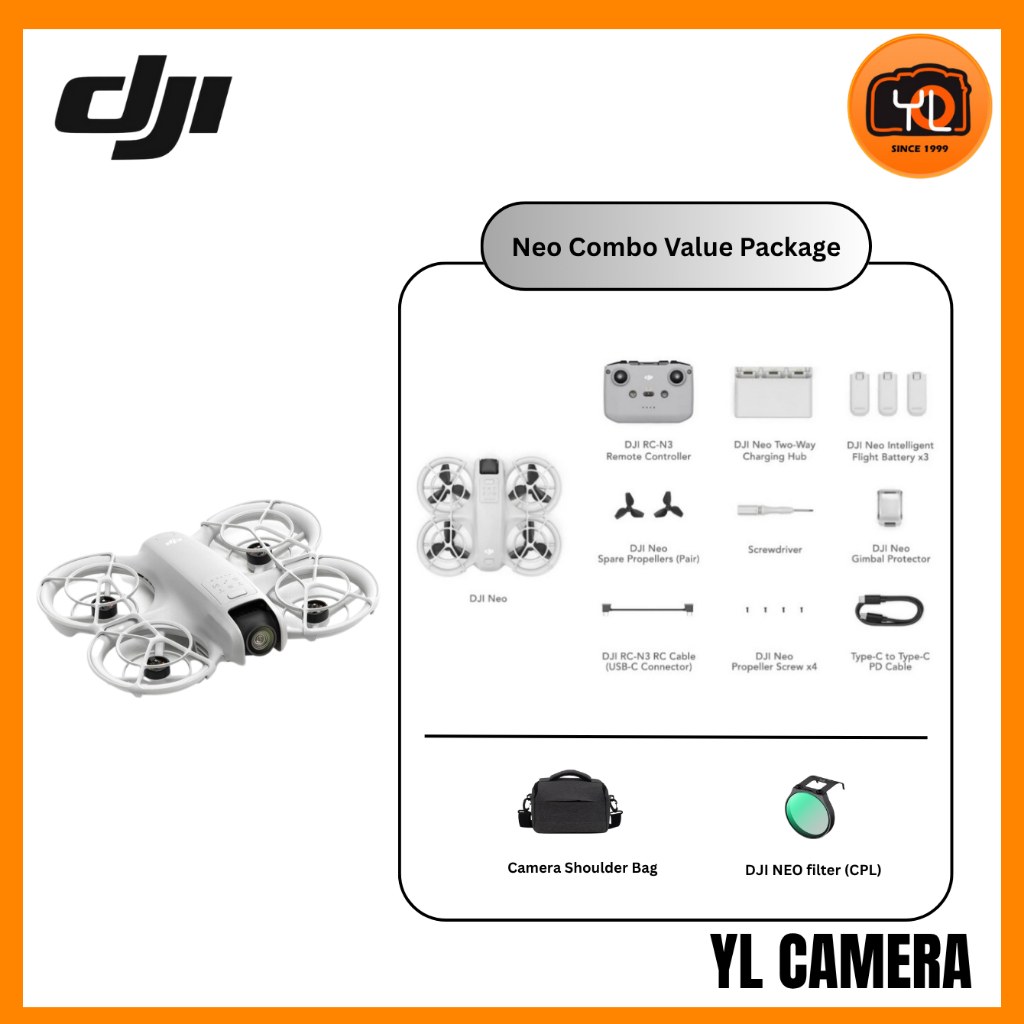 DJI Neo - Camera Drone | 135 g, Light & Portable | Palm Takeoff ...