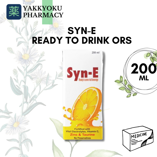 ORS Syn-E Ready to Serve Beverage Syn E Orange Fruit Juice with ...