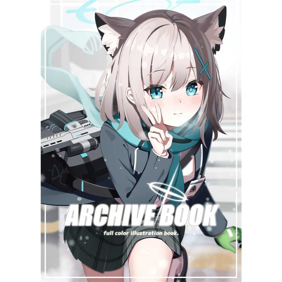 Artbook Illustration Fan Art Blue Archive [ARCHIVE BOOK] by Ryuseigun ...