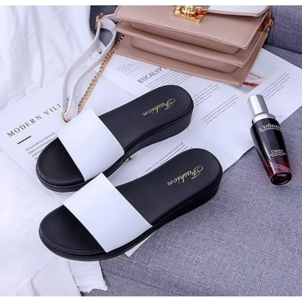 ladies sandal slipper selipar perempuan getah indoor outdoor | Shopee ...