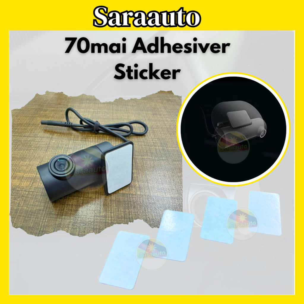 Original 70mai Adhesiver Sticker Dashcam Accessories Wind Screen Tape ...