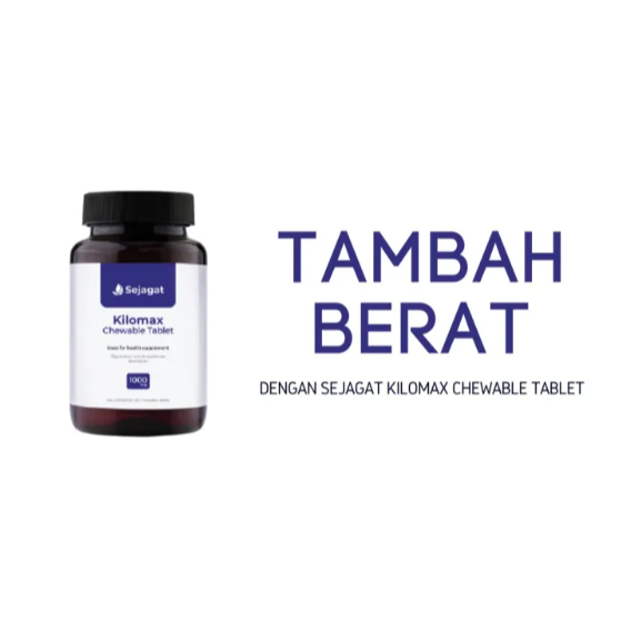 ORIGINAL HQ Sejagat Kilomax Chewable Tablet | Shopee Malaysia