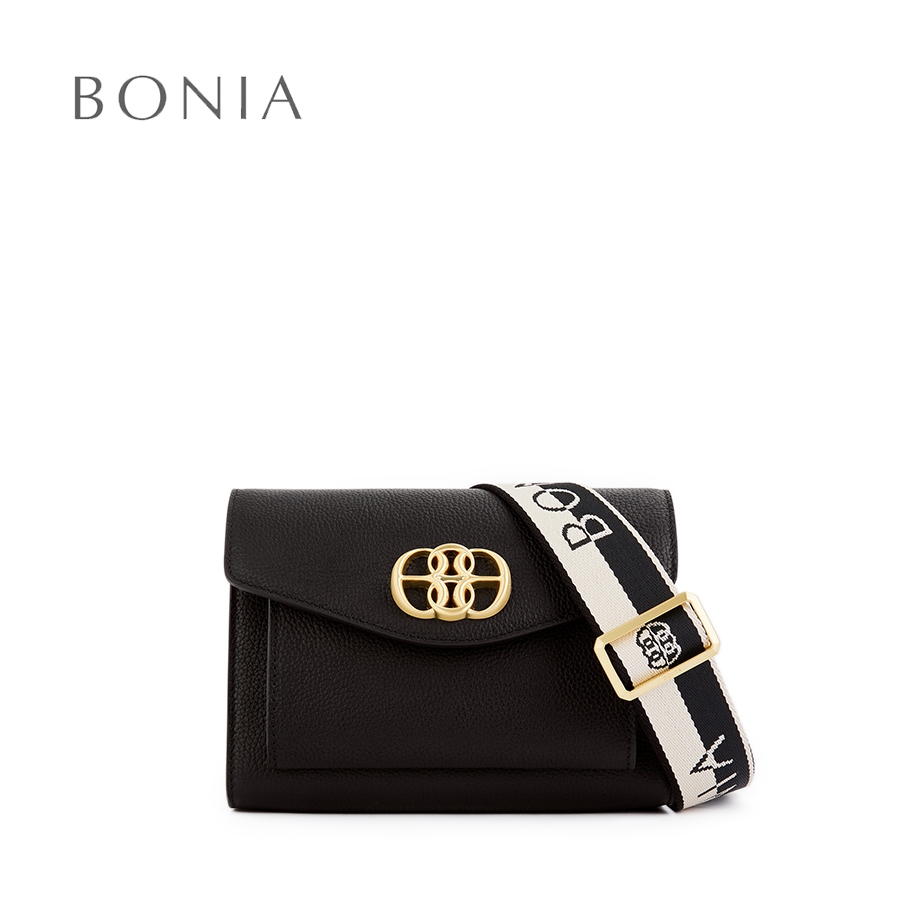 Bonia Black Simplicite Petite Crossbody Bag | Beg silang badan | Shopee Malaysia