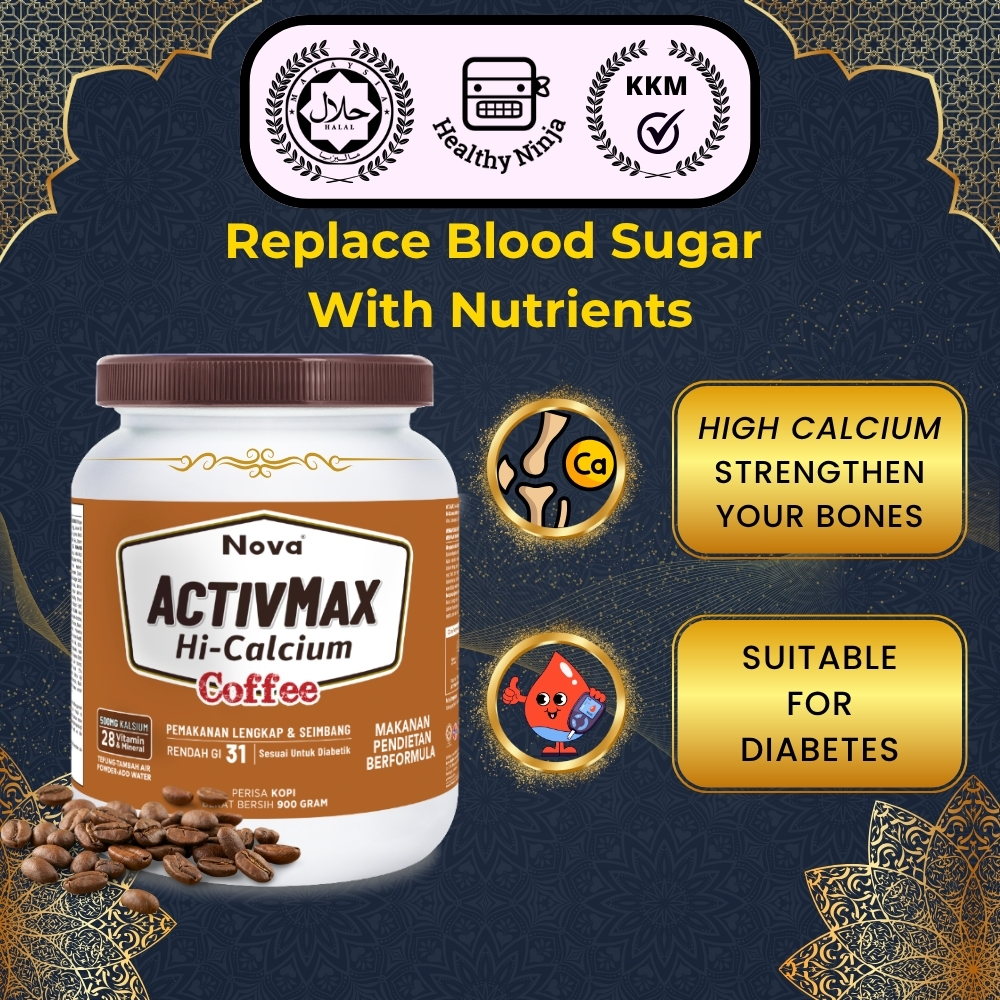 ACTIVMAX Hi-Calcium Coffee 900gm | Shopee Malaysia