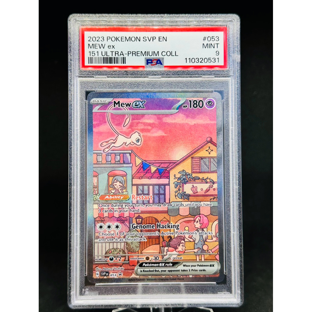 PSA 9 Mew ex SVP053 151 UPC Promo English | Shopee Malaysia