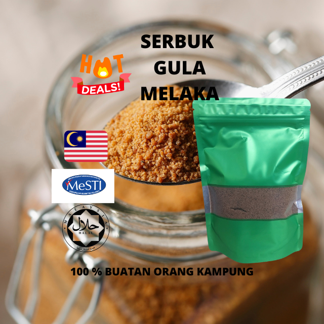 SERBUK GULA MELAKA ASLI 250GM PALM SUGAR ORIGANAL POWDER GULA MELAKA ...