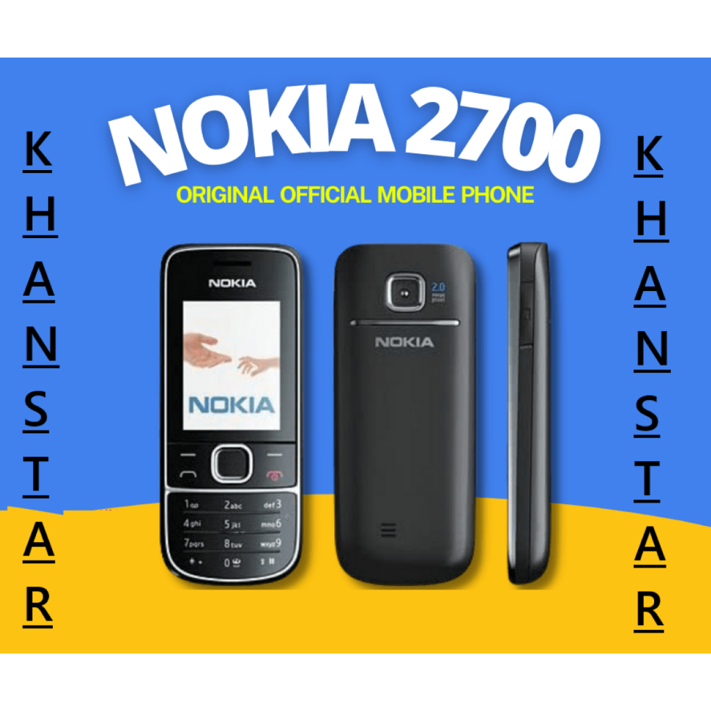 Nokia 2700 Classic 2GB Memory Card With Camera 2MP | Shopee Malaysia