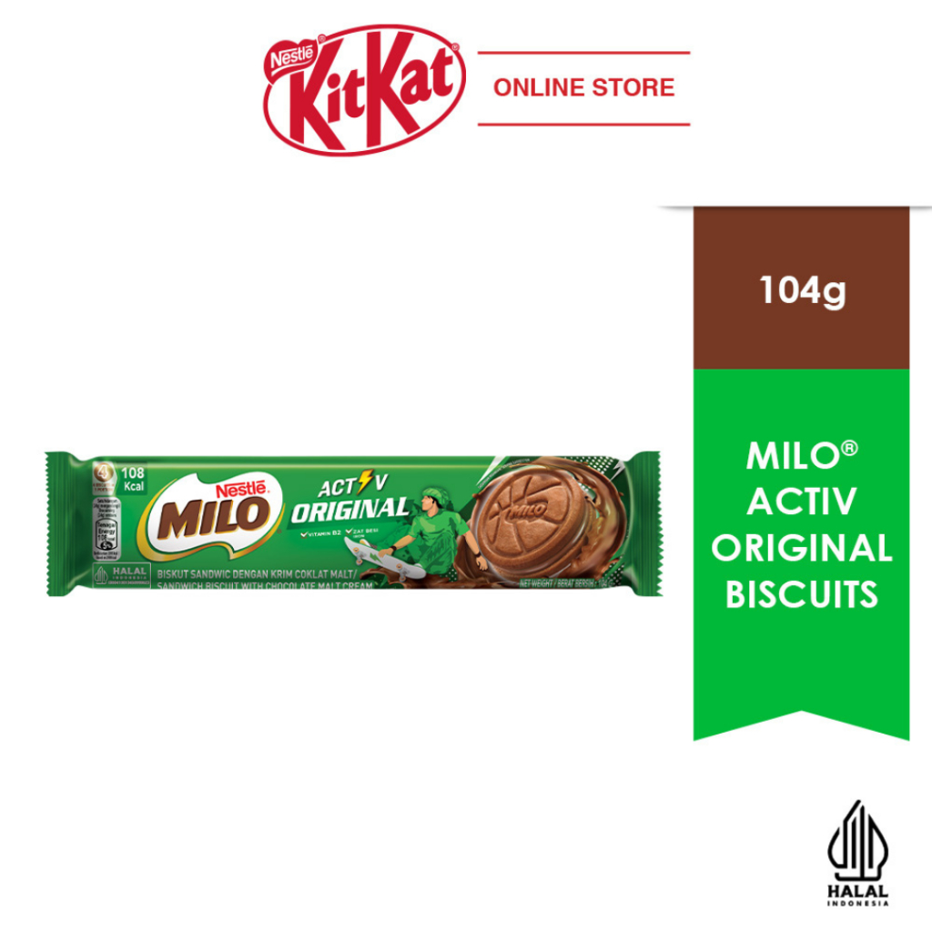 NESTLE MILO Original Biscuit (104g) Bundle of 1 | Shopee Malaysia