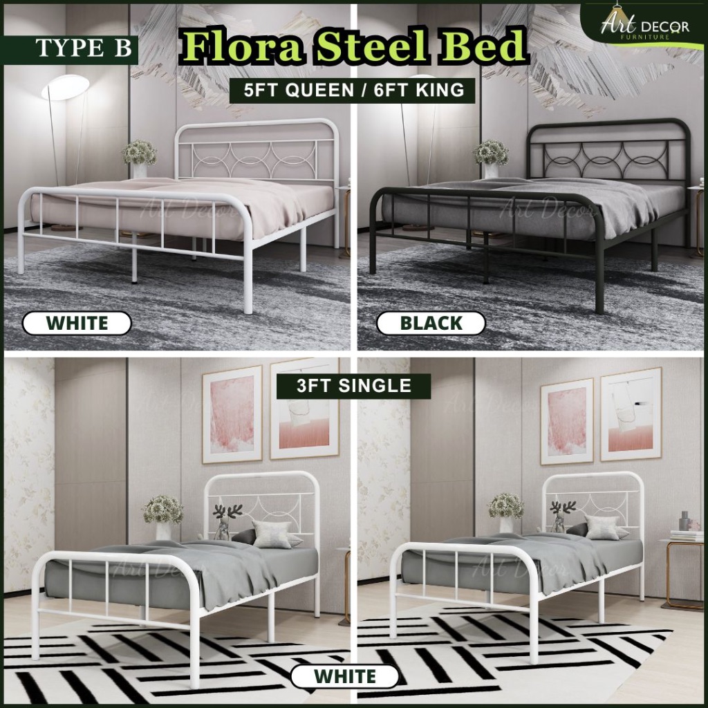 🔥READY STOCK🔥Katil Queen/ Katil King/Katil Single Bed Frame Katil Queen ...