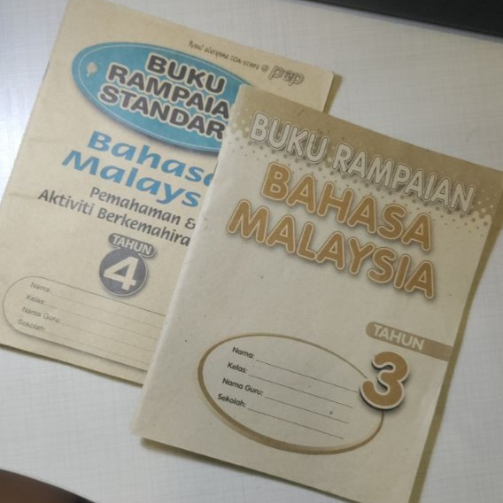 Buku Latihan Bahasa Melayu Tahun 3 & 4 Buku Rampaian Bahasa Malaysia Sekolah Rendah | Shopee ...