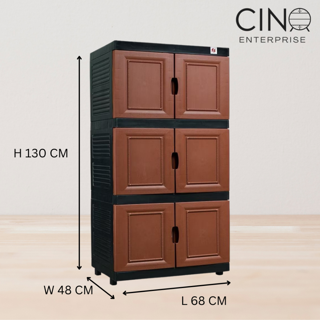 [𝐅𝐑𝐄𝐄 𝐒𝐇𝐈𝐏𝐏𝐈𝐍𝐆] Plastic Storage Cabinet 3/5 Tier / Plastic Cabinet ...