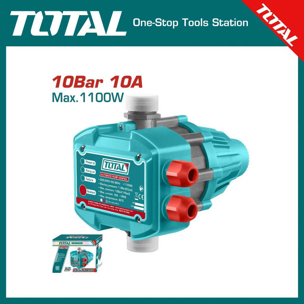 TOTAL Automatic pump control TWPS101 | Shopee Malaysia