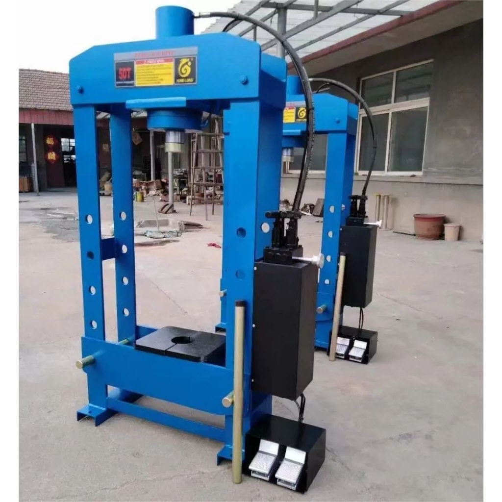 Dual Purpose Hydraulic Press Jack/ Manual and Pneumatic Hydraulic Press ...
