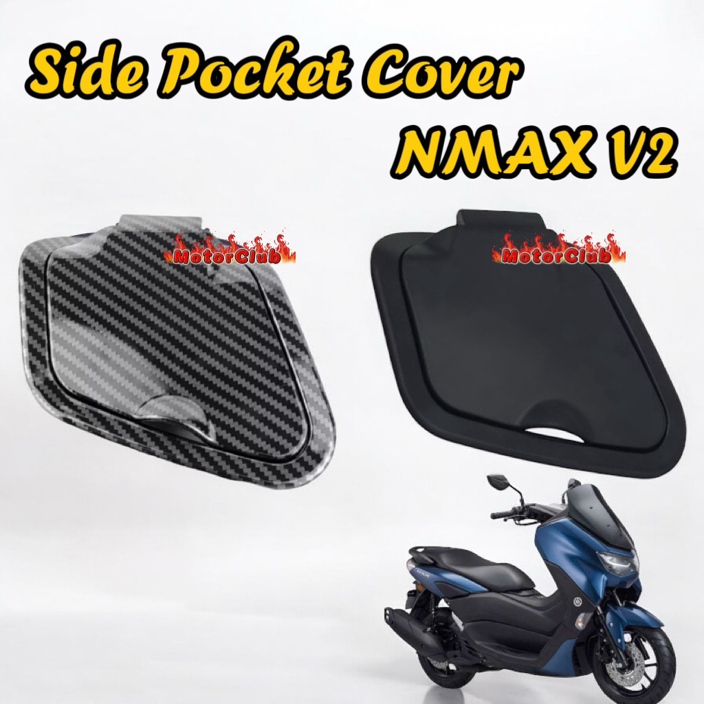 NMAX V2 SIDE POCKET COVER USB PORT COMPARTMENT | Shopee Malaysia