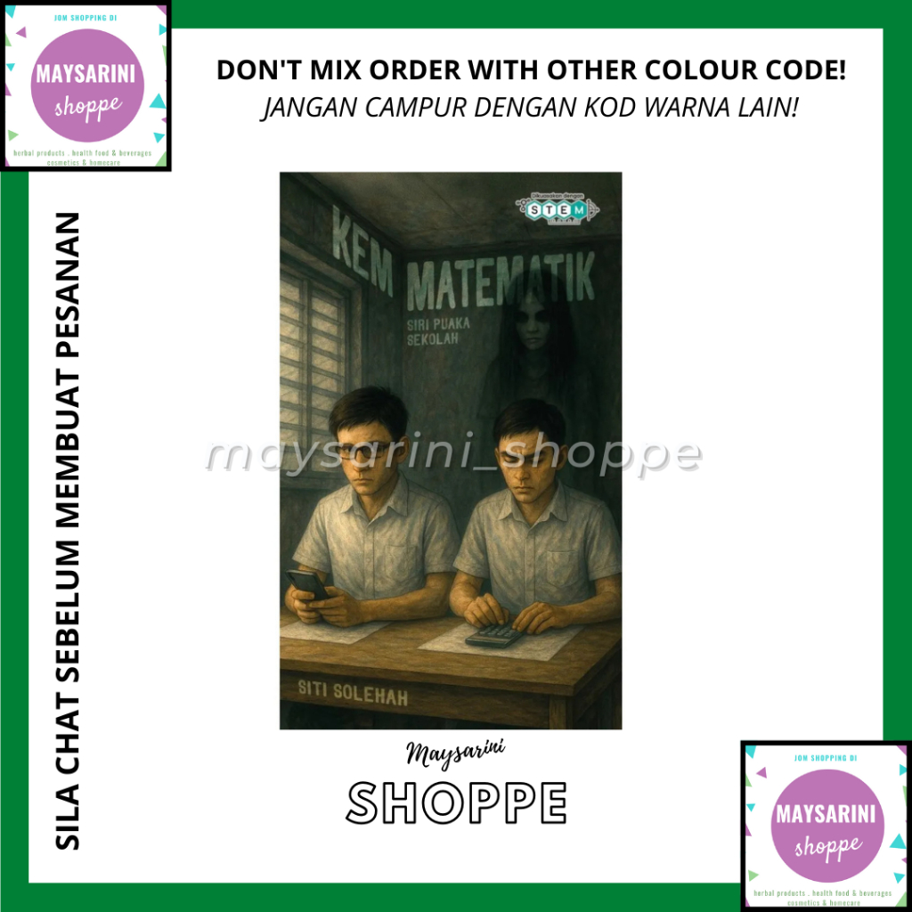 PENERBIT X] Siri Puaka Sekolah: Kem Matematik oleh Siti Solehah ...