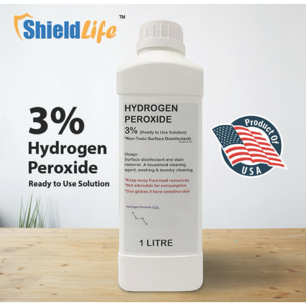 Hydrogen proxide 3% 1L | Shopee Malaysia