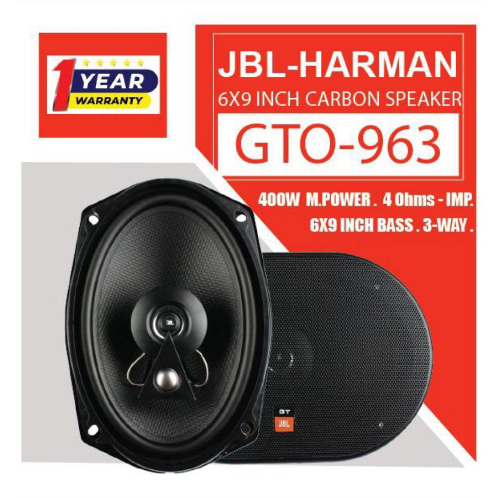 JBL GTO - 963 6X9 INCH CAR SPEAKER | Shopee Malaysia