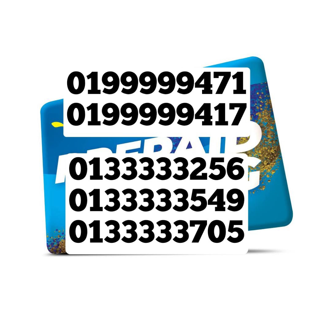 Number Vvip Prepaid!! | Shopee Malaysia