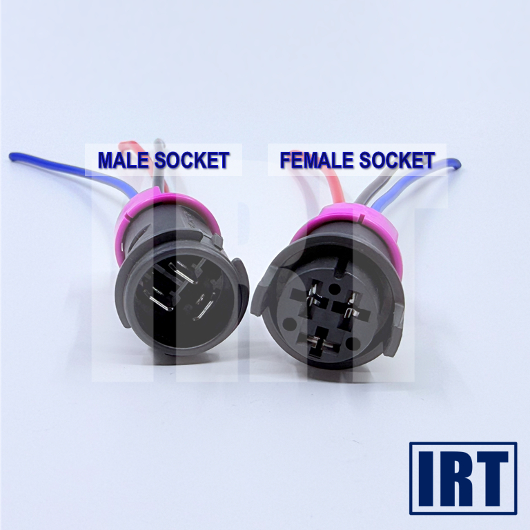 3 Pin Radiator Fan Motor Foglamp Socket Connector Wire Engine Harness ...