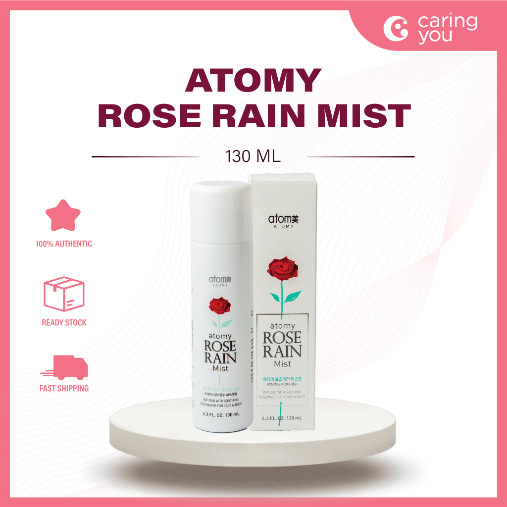 Atomy Rose Rain Mist Face Mist Moisture Penjagaan Muka 喷雾 | Shopee Malaysia