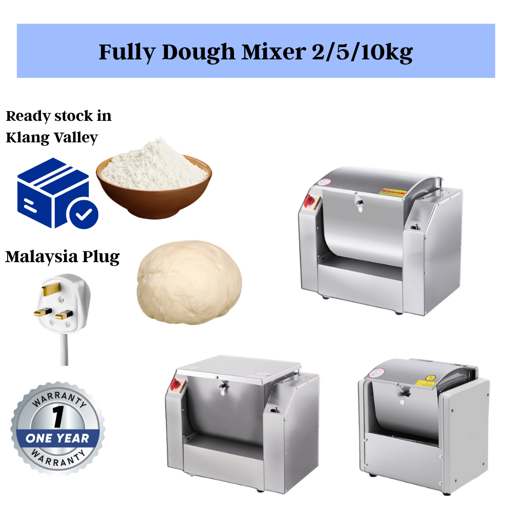Commercial & Household Dough Mixer Machine - 2kg, 5kg, 10kg Capacity ...