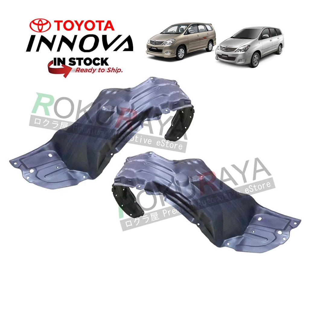 Toyota Innova 1st Gen (2005 - 2010) Front Fender Protector Cover Under ...
