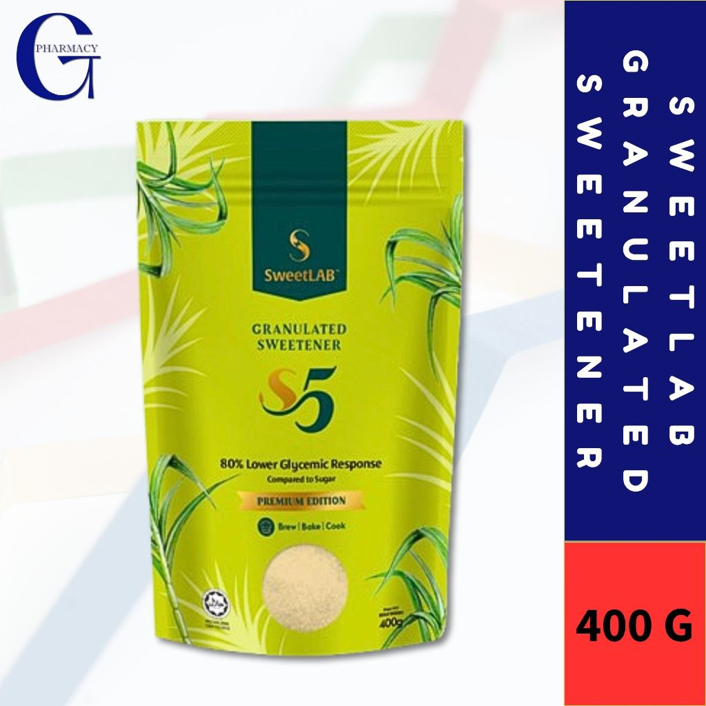 SWEETLAB GRANULATED SWEETENER 400G ( 80% LOWER GLYCEMIC RESPONSE ...