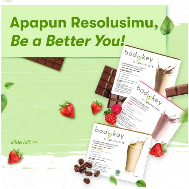 BodyKey by Nutrilite Meal Replacement Shake （Berry/Cafe /Chocolate ...