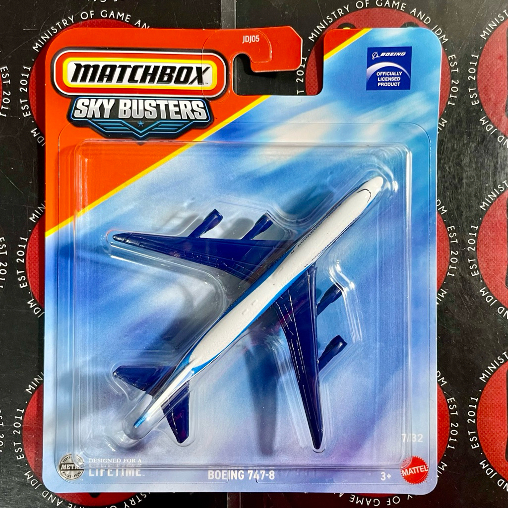 Matchbox Skybusters Boeing 747-8 | Shopee Malaysia