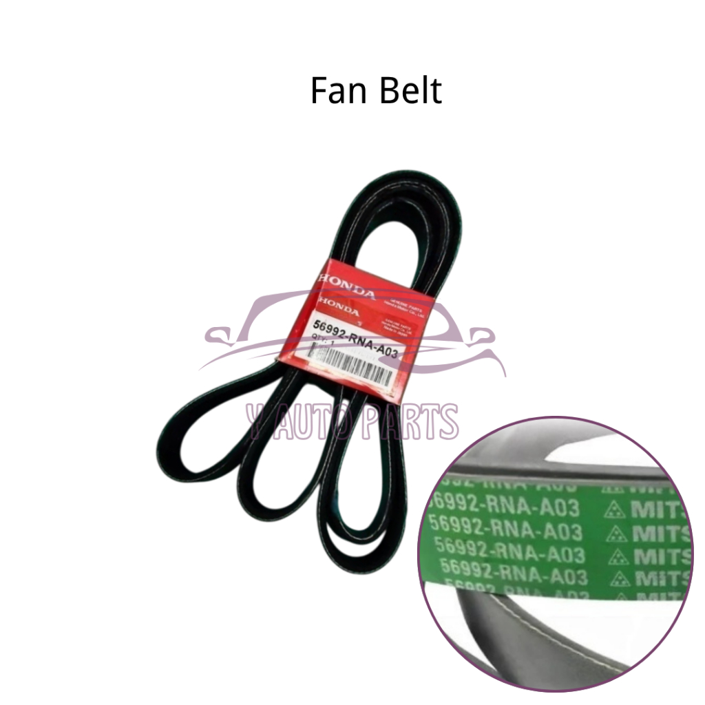 Honda Fan Belt 56992-RNA-A03 7PK2165 for Honda Civic FD SNA 1.8 ...