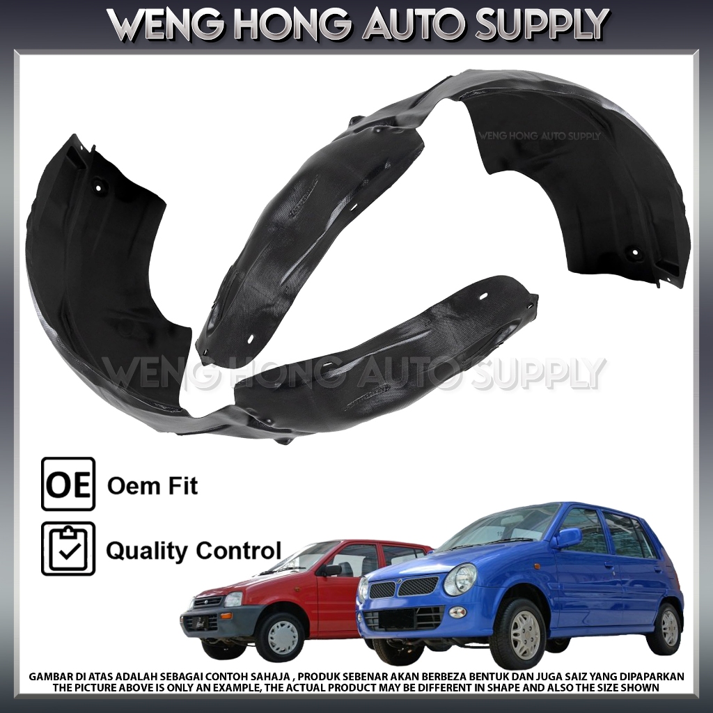 Perodua Kancil Front Fender Cover , Fender Protector ( Daun Pisang ...