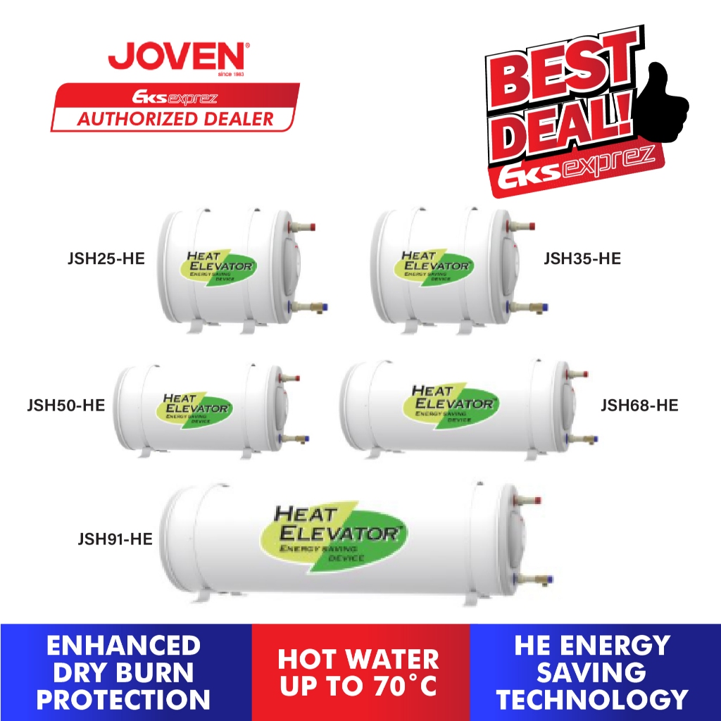 [FREE SHIPPING] JOVEN Storage Water Heater HEAT ELEVATOR JSH-HE Series ...