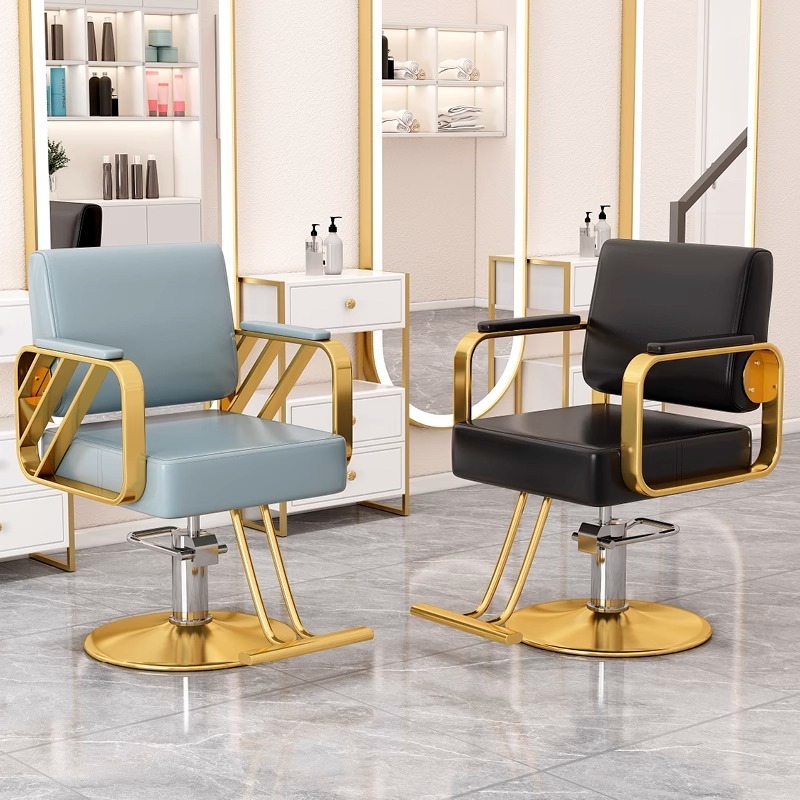 Adjustable Height Hair Cutting Chair Barber Chair Hair Salon Chair ...
