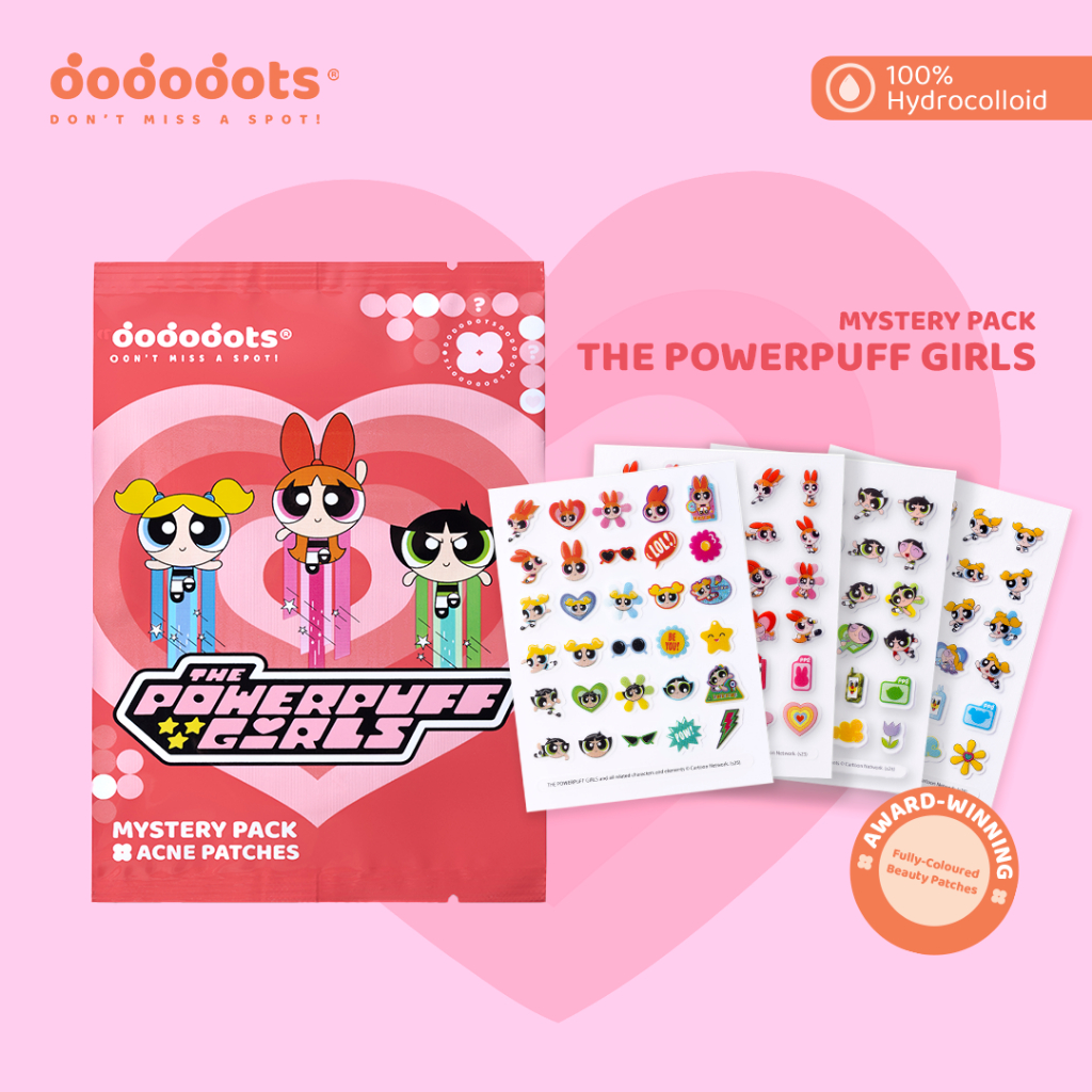 Dododots | The Powerpuff Girls Mystery Pack | Cute Pimple Acne Patch ...