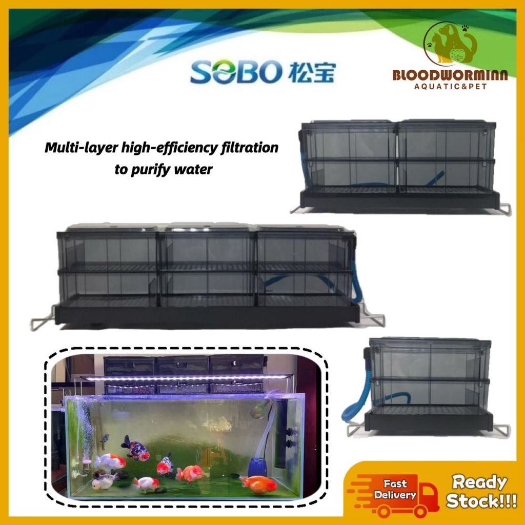 SOBO Drip Trickle Filter Box Only Aquarium Top Filter | Shopee Malaysia