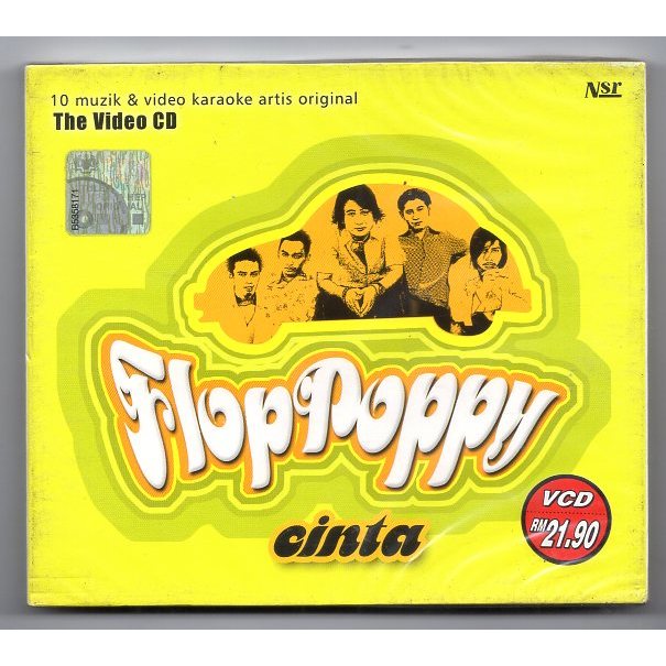 FLOP POPPY - CINTA (VCD ORIGINAL) | Shopee Malaysia
