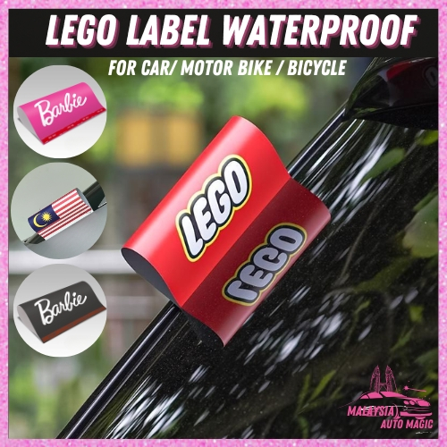 Auto Magic Sticker Label Kereta Lego Kalis Air Trunk Pintu Myvi Axia ...