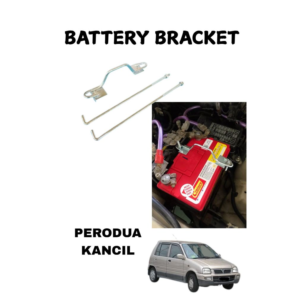 Perodua Kancil Car Battery Bracket Holder/Battery Clamp Bracket Holder ...