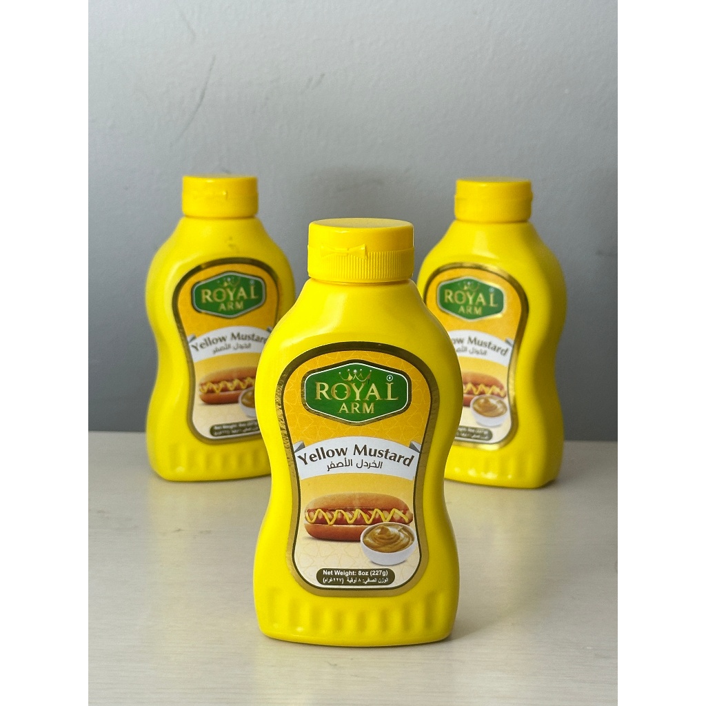 Royal Arm Yellow Mustard Sauce 227g | Shopee Malaysia