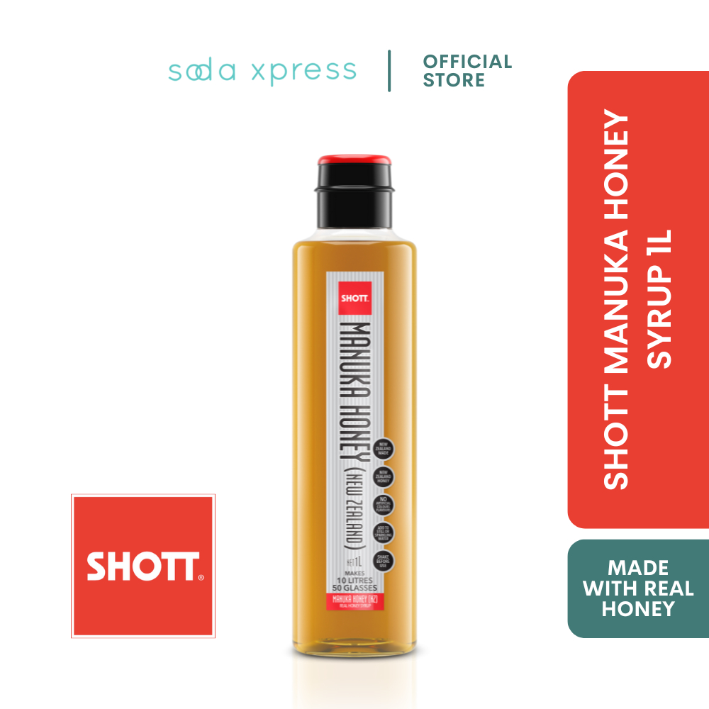 SHOTT Beverages Manuka Honey Syrup 1L | Shopee Malaysia