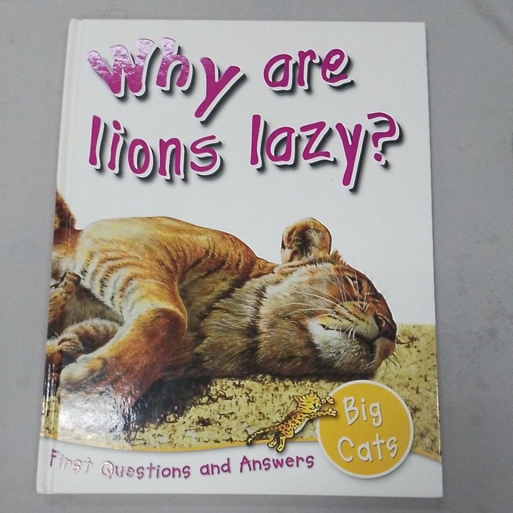 Why Are Lions Lazy ? By Grolier | Shopee Malaysia